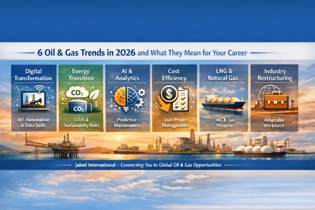 6 Oil and Gas Trends in 2026: Careers, Skills & Overseas Job Opportunities